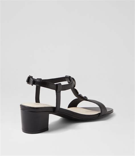 Cathrine Black Leather Sandals Shop Online At Williams