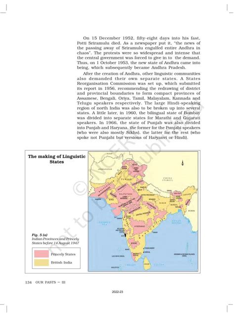 Ncert Book For Class 8 History Chapter 12 India After