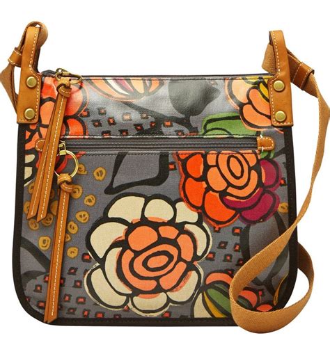 Fossil Coated Canvas Bags