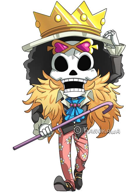One Piece Brook Chibi By Kanokawa On Deviantart In 2022 Chibi Anime