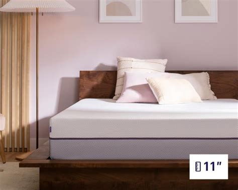 Memory Foam Mattresses With Gelflex® Grid Purple