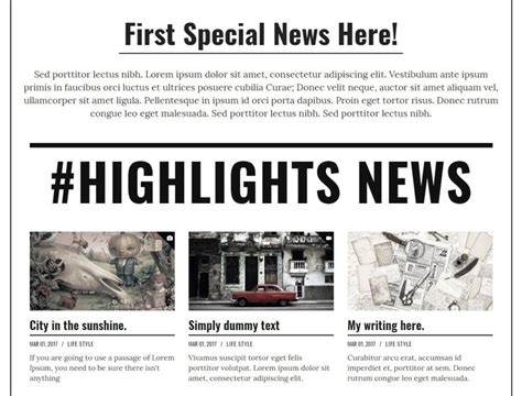 45 responsive news website templates