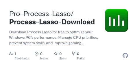 Releases · Pro Process Lassoprocess Lasso Download · Github