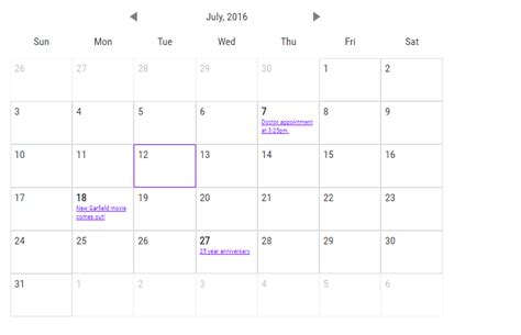 Best Open Source Free JavaScript Calendars