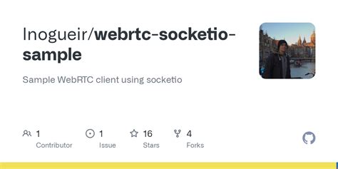 github lnogueir webrtc socketio sample sample webrtc client using
