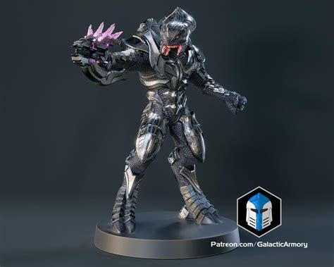 Halo Arbiter Miniature 3d Model By Galactic Armory On Thangs