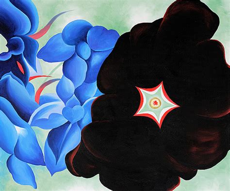 Rams Head White Hollyhock Hills 1935 By Georgia Okeeffe Artchive