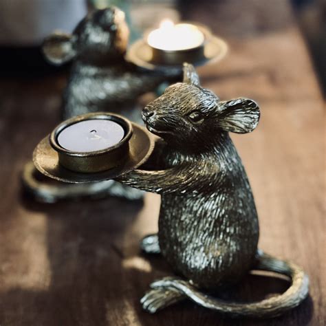 Mouse Tealight Holders In 2024 Tea Lights Candles Candle Holders
