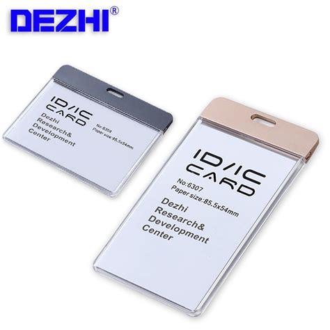 Brand Horizontal Vertica Id Ic Card Case Badge Hol Grandado