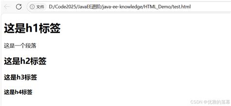 前端 初识html（前端三剑客） Csdn博客