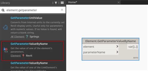 Solved Dynamo Node Elementgetparametervaluebyname Autodesk Community