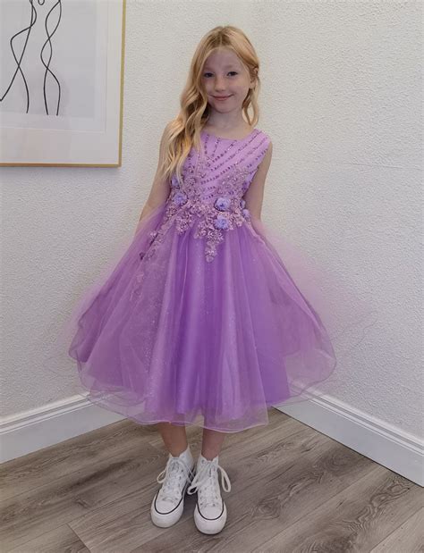 Ella Lilac Confirmation Dress Obsession Showroom