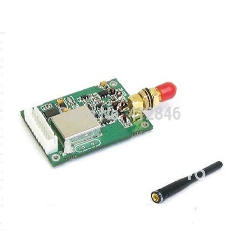 10pcs 1W Wireless Transmitter 868mhz Rf Transmitter And Receiver 2 3Km Range Data Modem With