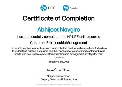 Customerrelationshipmanagement Customerrelationshipmanagement Crm Abhijeet N