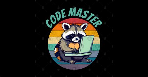 Cute Programming Raccoon Coding Funny Programmer T Programming