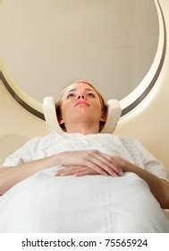 Woman Having Ct Scan Taken Laser Stock Photo Shutterstock