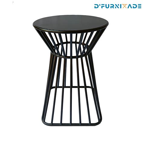 Dfurnixade Metal Wire Frame Side Table Dfurnixade Store