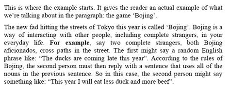 Examples Examples