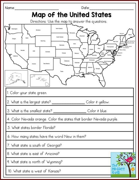 Printable Map Test Practice Printable Calendars At A Glance