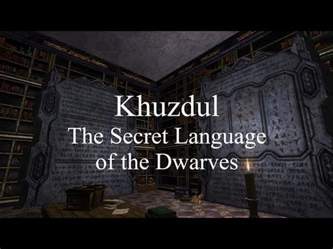 Dwarven Language