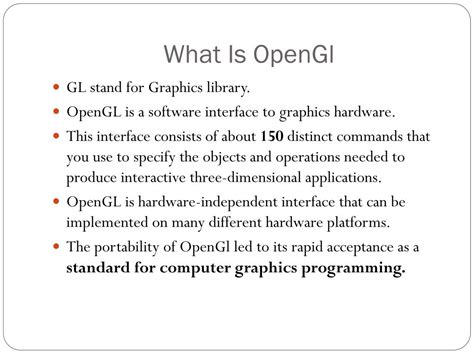 Ppt Graphics Programming Powerpoint Presentation Free Download Id2391716