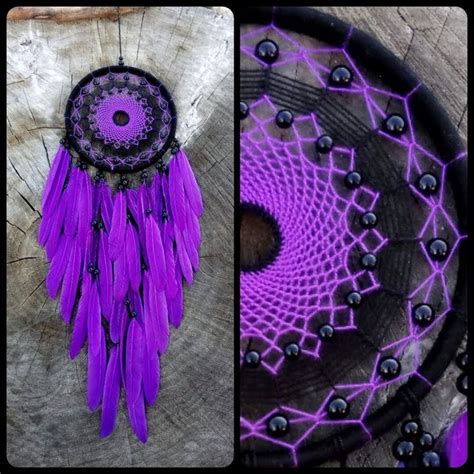 Valentines Day T Purple And Black Dream Catcher Native American