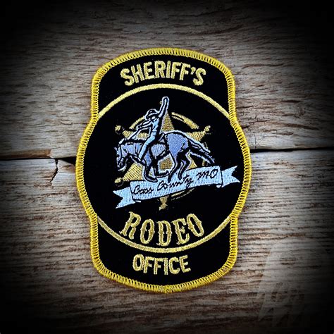 Rodeo Cass County Mo Sheriffs Office Rodeo Patch Ghost Patch Rodeo Cass County Mo Sheriffs Office Rodeo Patch Ghost Patch