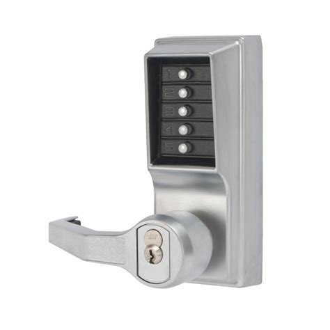 Kaba Simplex L1021b Digital Lock Lever Operated Satin Chrome