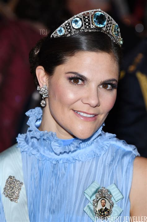 The Swedish Aquamarine Kokoshnik Kraliyet Mücevherleri Kraliyet Taç