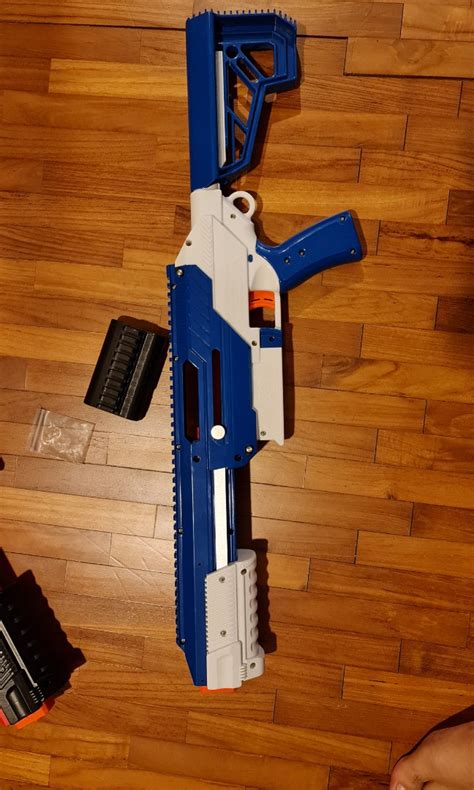 Nerf Jet Blaster Ceda Hobbies And Toys Toys And Games On Carousell