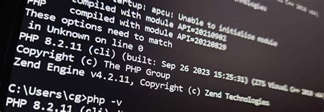 News 06 October 2023 Apcu 5122 For Php 82 On Windows Agency For