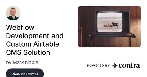 webflow development and custom airtable cms solution by mark noble