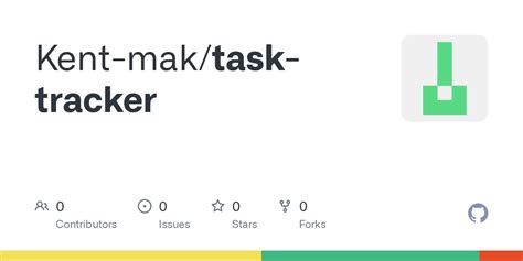 GitHub Kent Mak Task Tracker