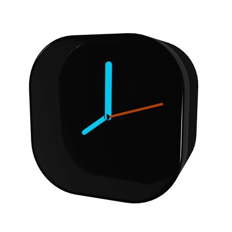 3d Render Clock Perspective View 11288694 Png