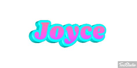 Joyce Name Animated  Logo Designs