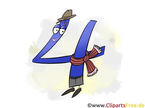 인쇄 할 숫자 4 무료로 배울 수있는 숫자