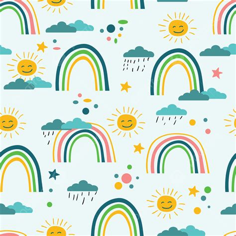 Cute Rainbow Patterns For Backgrounds
