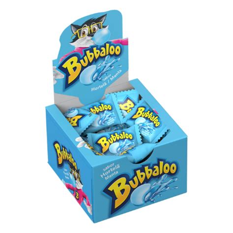 Doces Chiclete Bubbaloo Hortelã 60un Chiclete Bubbaloo Hortelã 60un