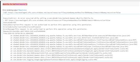 Access Issue While Connecting To Azure Data Lake Gen 2 From Databricks