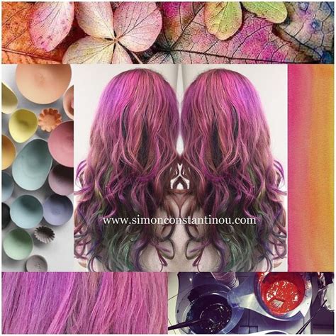 Dont You Love This Muted Rainbow Spring Summer 17 Moodboard Hair