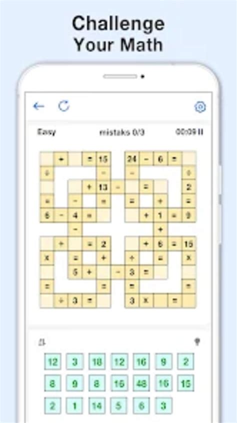 Math Crossword Number Puzzle Cho Android Tải Về