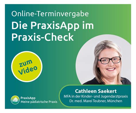 Die PraxisApp– Meine pädiatrische Praxis im Praxis-Check