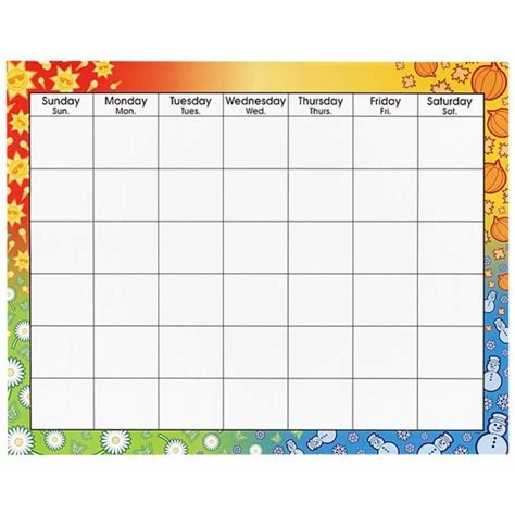 Blank Activity Calendar Template 9 Templates Example Templates