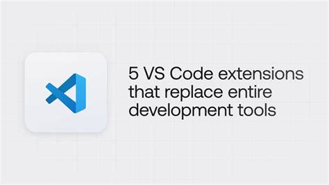 5 Vs Code Extensions That Replace Entire Development Tools Sainadh