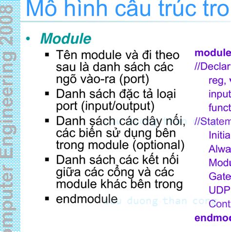 Slide Thiết Kế Vi Mạch Thiết Kế Lý Luận Với Verilog