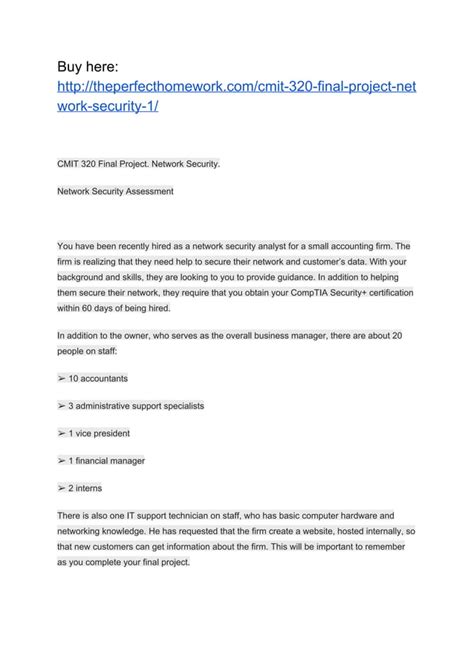 Cmit 320 Final Project Network Security Pdf