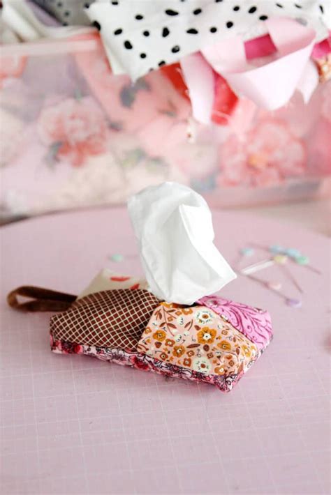 Tissue Holder Sewing Pattern With Scraps See Kate Sew