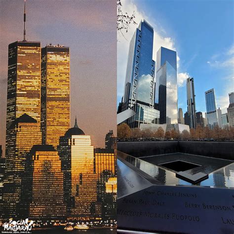 Twin Towers Before And After