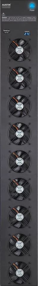Basic 33u Door Mount Fan Panel Austin Hughes