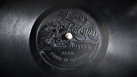 Extremely Rare 7 Leeds And Catlin 78rpm Record Play 1903 Prince Of